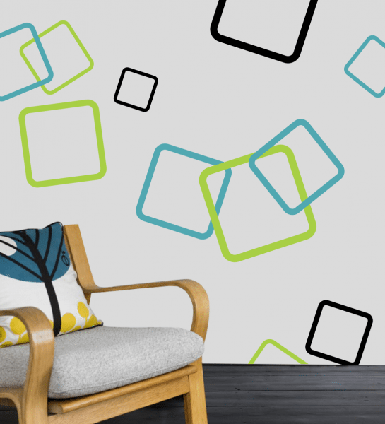 Sticker perete Geometric - Tiparo